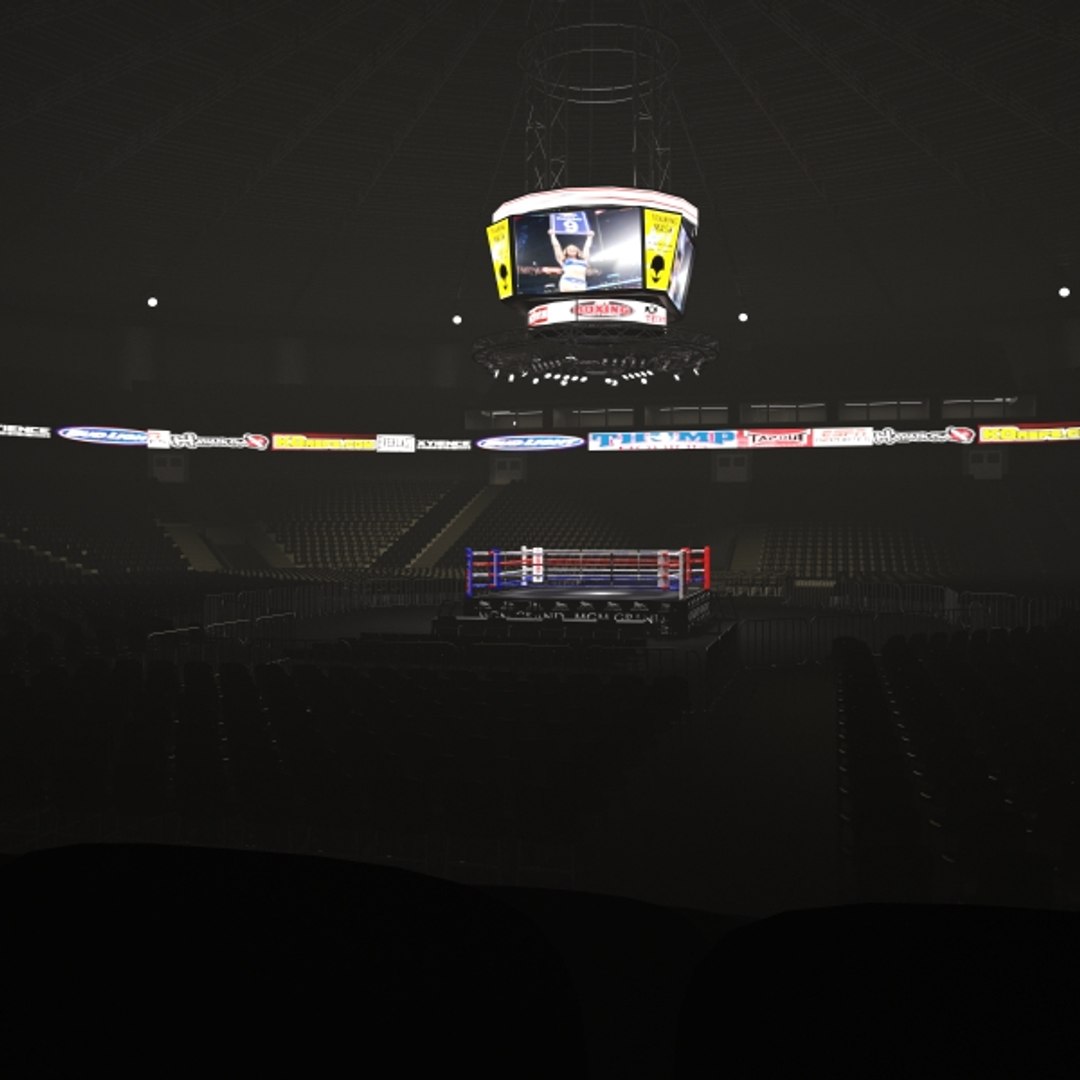 3D Model Interior Boxing Arena - TurboSquid 1178750