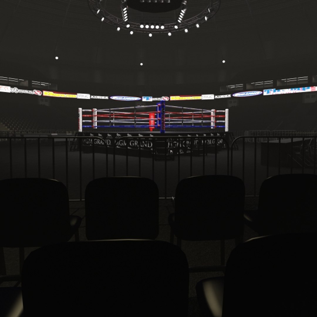 3D Model Interior Boxing Arena - TurboSquid 1178750