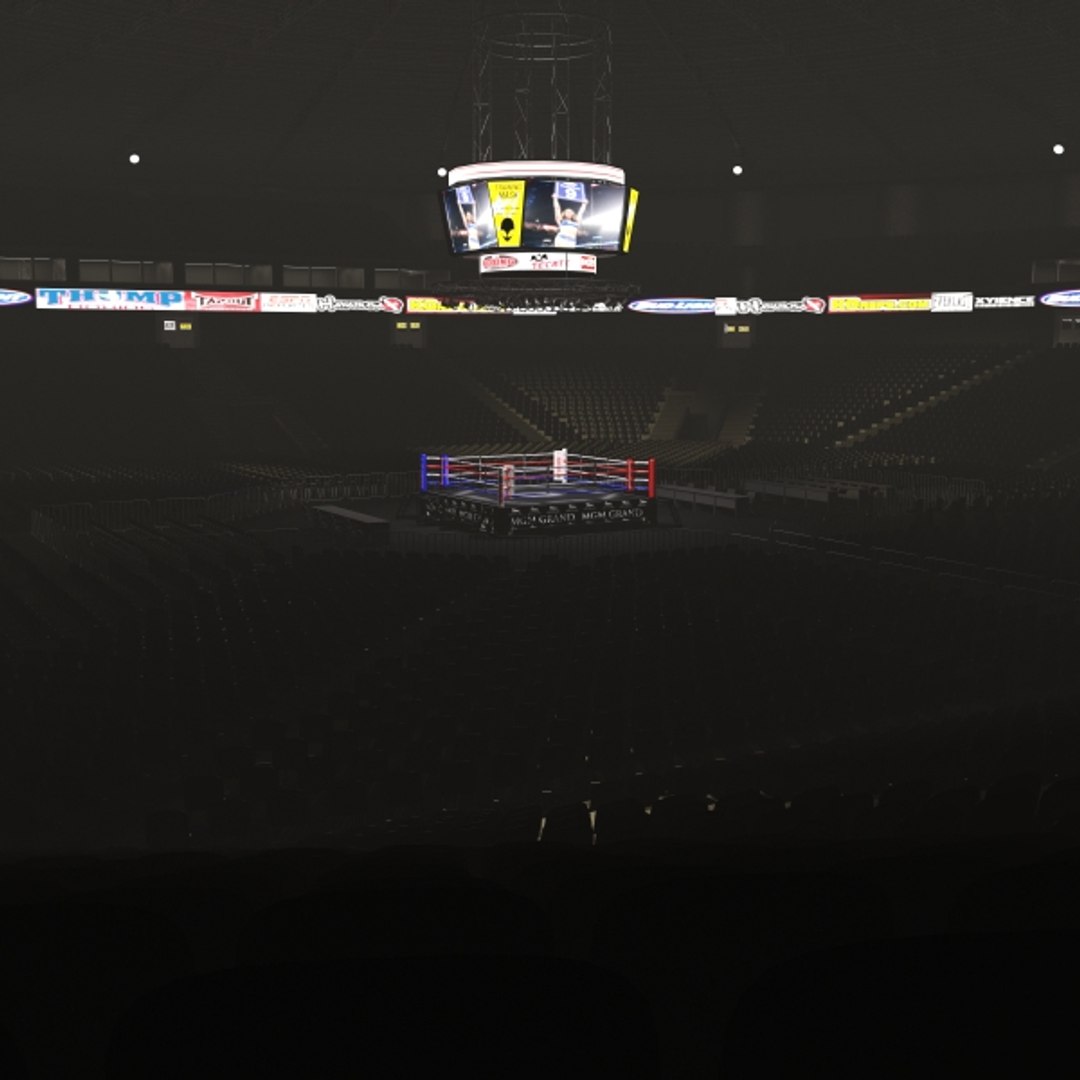 3D Model Interior Boxing Arena - TurboSquid 1178750