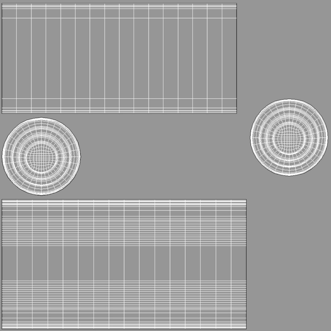 Steel Tin Can 3D Model - TurboSquid 2251645