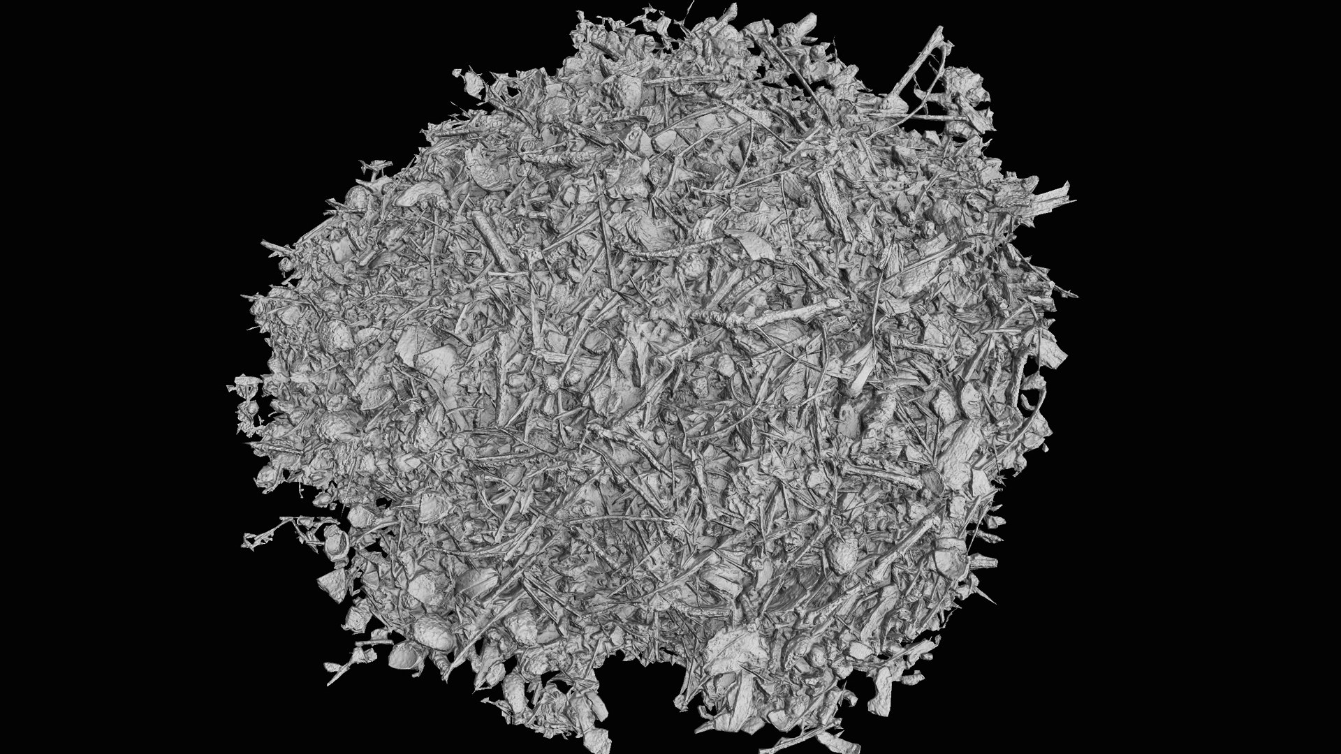 3D Forest Ground Debris Pile Pt6 Detail PBR Photogrammetry - TurboSquid ...