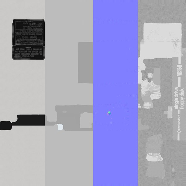 Commodore VIC 1541 디스크 드라이브 3D 모델 - TurboSquid 1707491