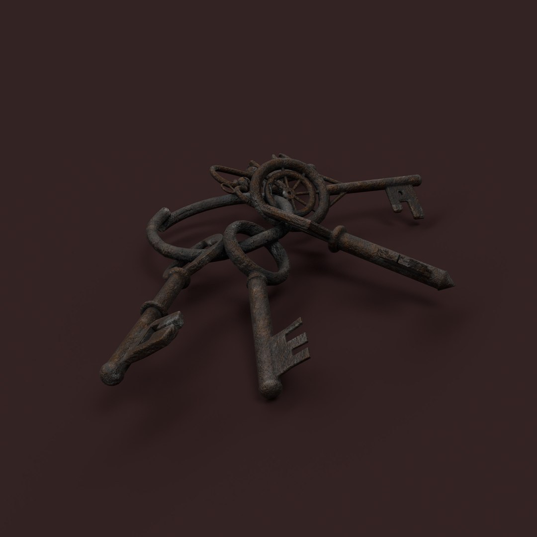 Medieval Keys 3D - TurboSquid 1496960