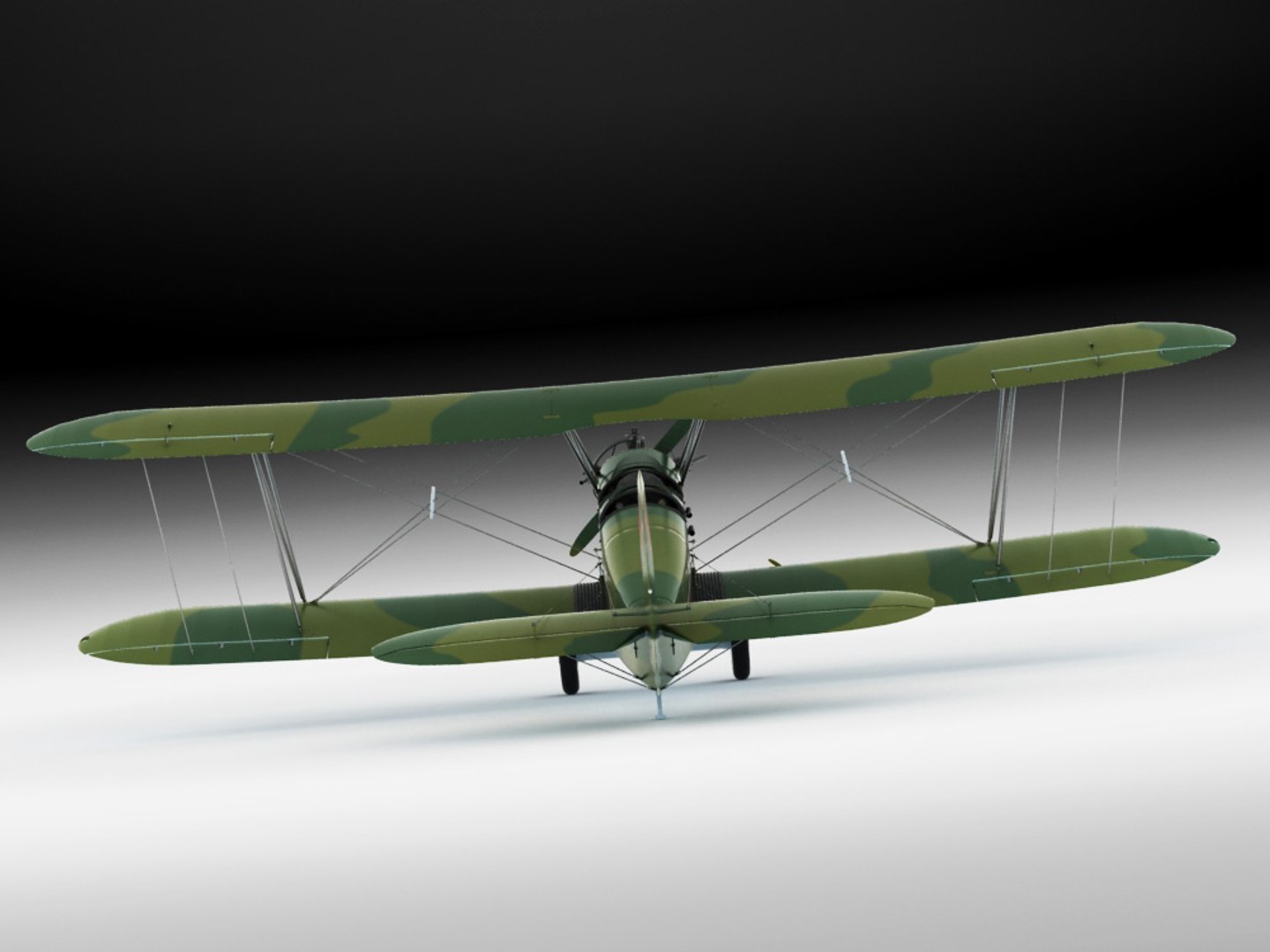 3d Model Of Polikarpov Po-2 Soviet Biplane