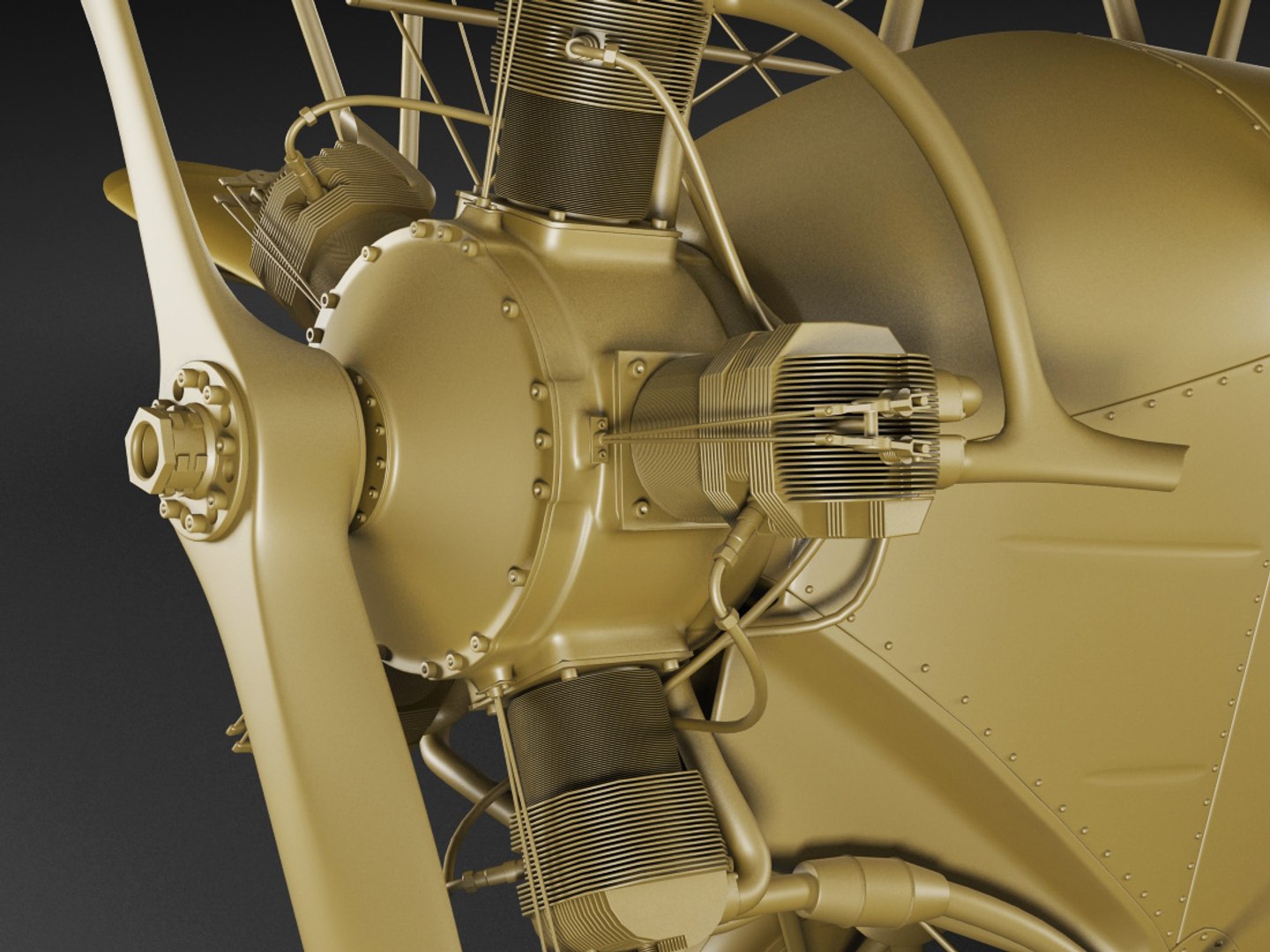 3d Model Of Polikarpov Po-2 Soviet Biplane