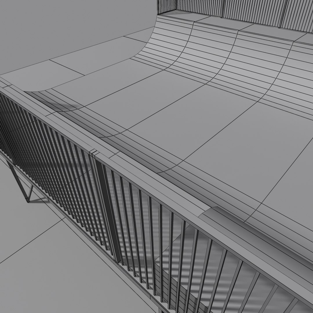 3d Skateboard Ramp Coz111102