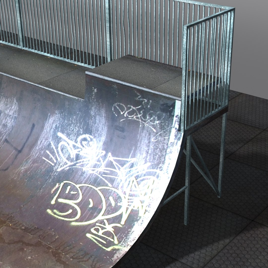 3d Skateboard Ramp Coz111102