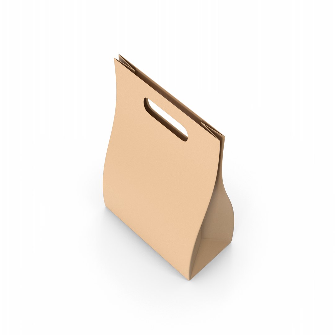 Paper Bag Model - TurboSquid 1864791