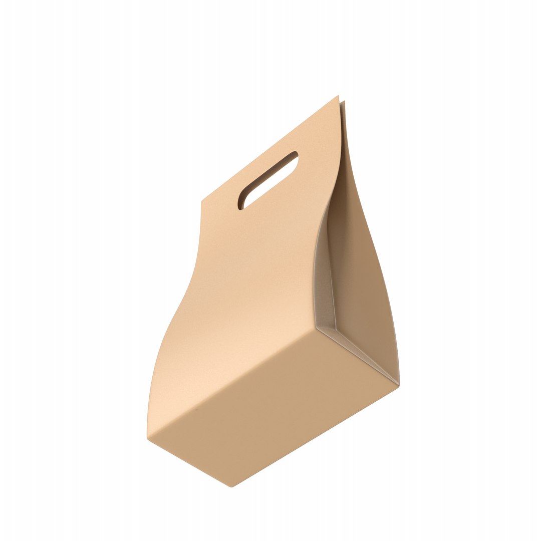 Paper Bag Model - TurboSquid 1864791