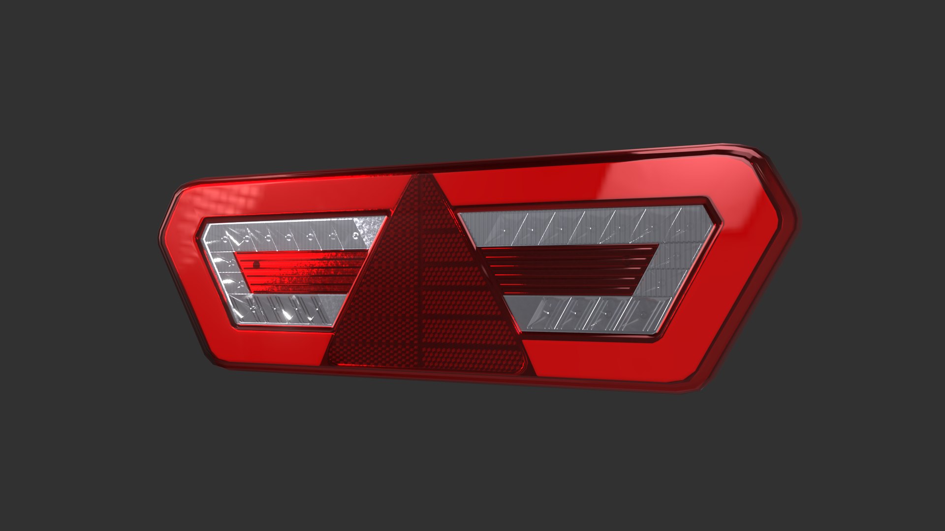 3D Model Taillight Braslux Diamond Lll - TurboSquid 2204902