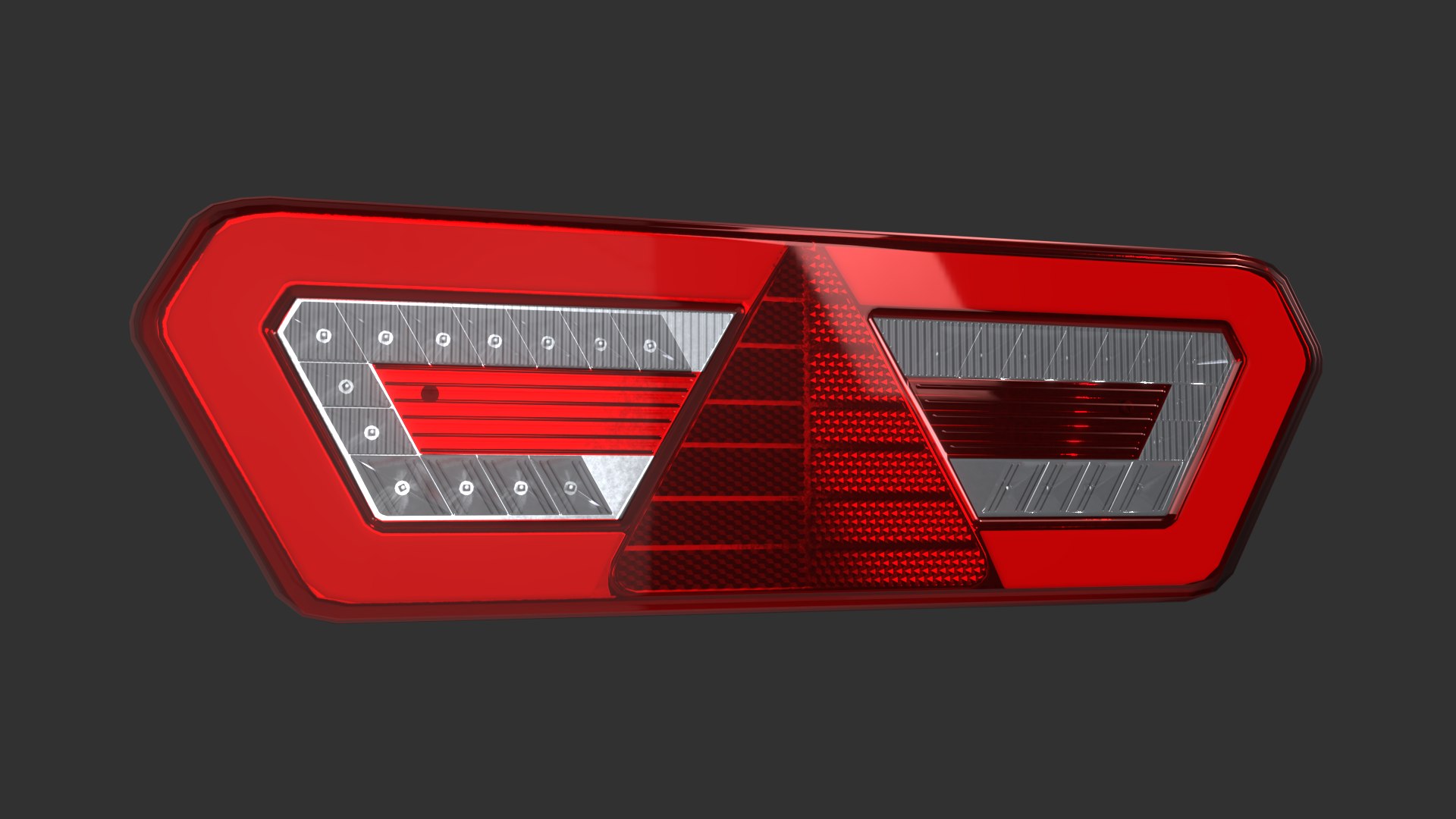 3D Model Taillight Braslux Diamond Lll - TurboSquid 2204902
