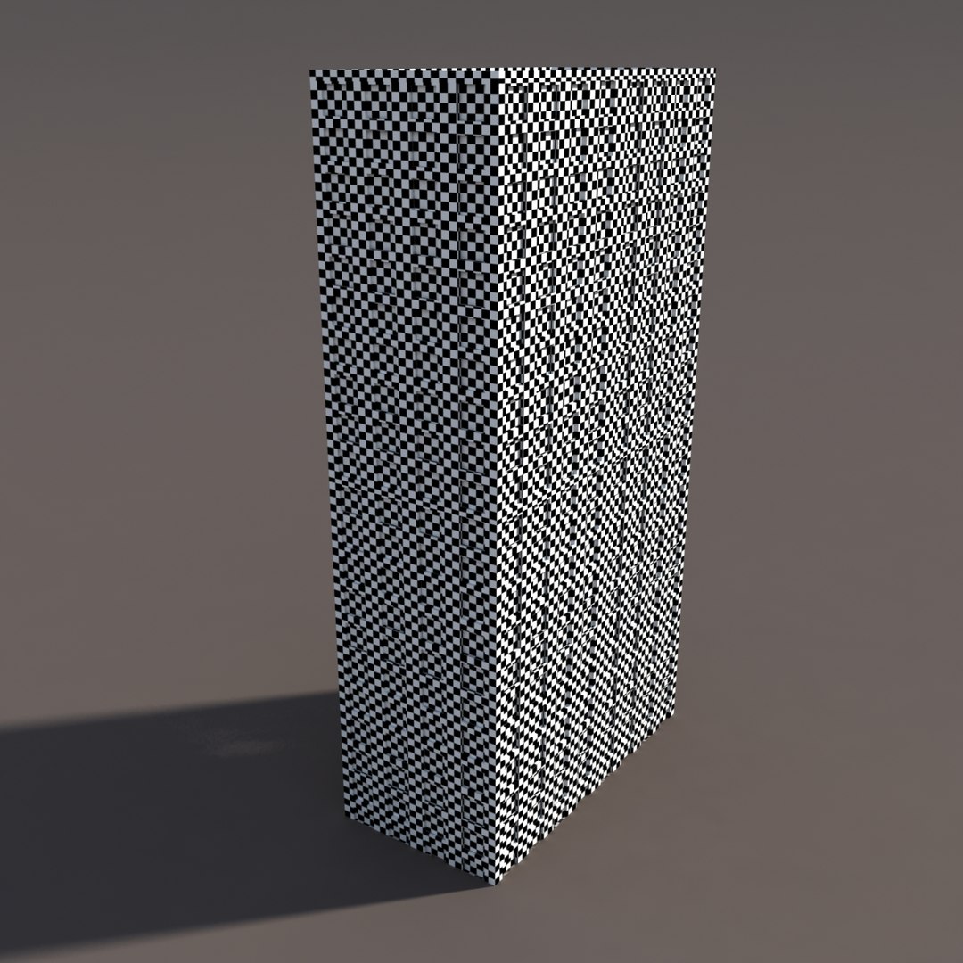 3d High-rise Modelled