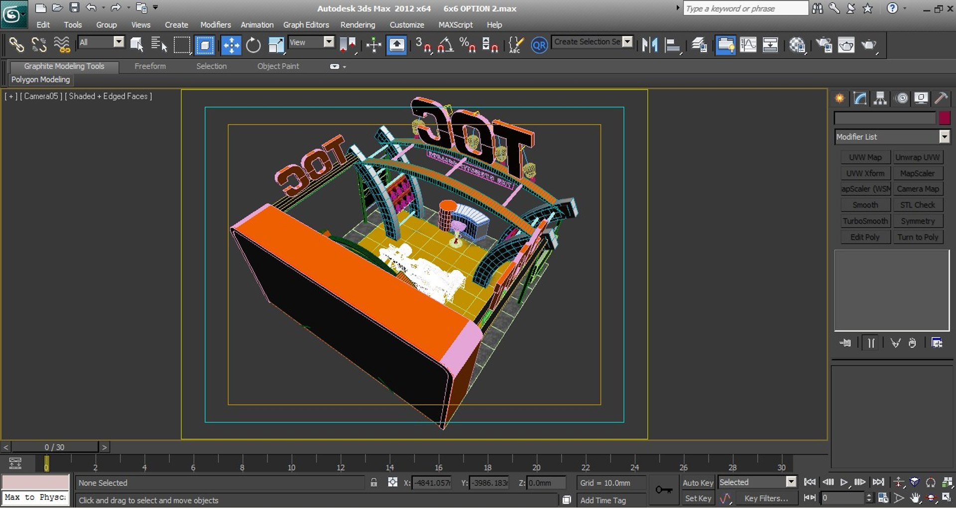 3D Toc Exhibition 6x6 Model - TurboSquid 1546361