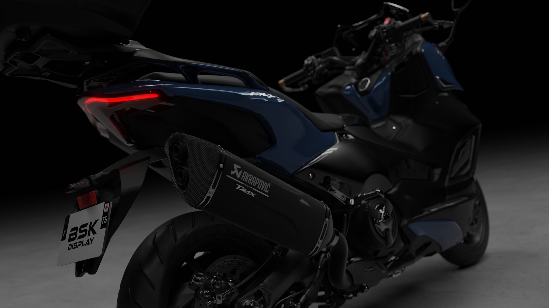 T-Max 560 TECH 2023 - With Accessories 3D - TurboSquid 2180821