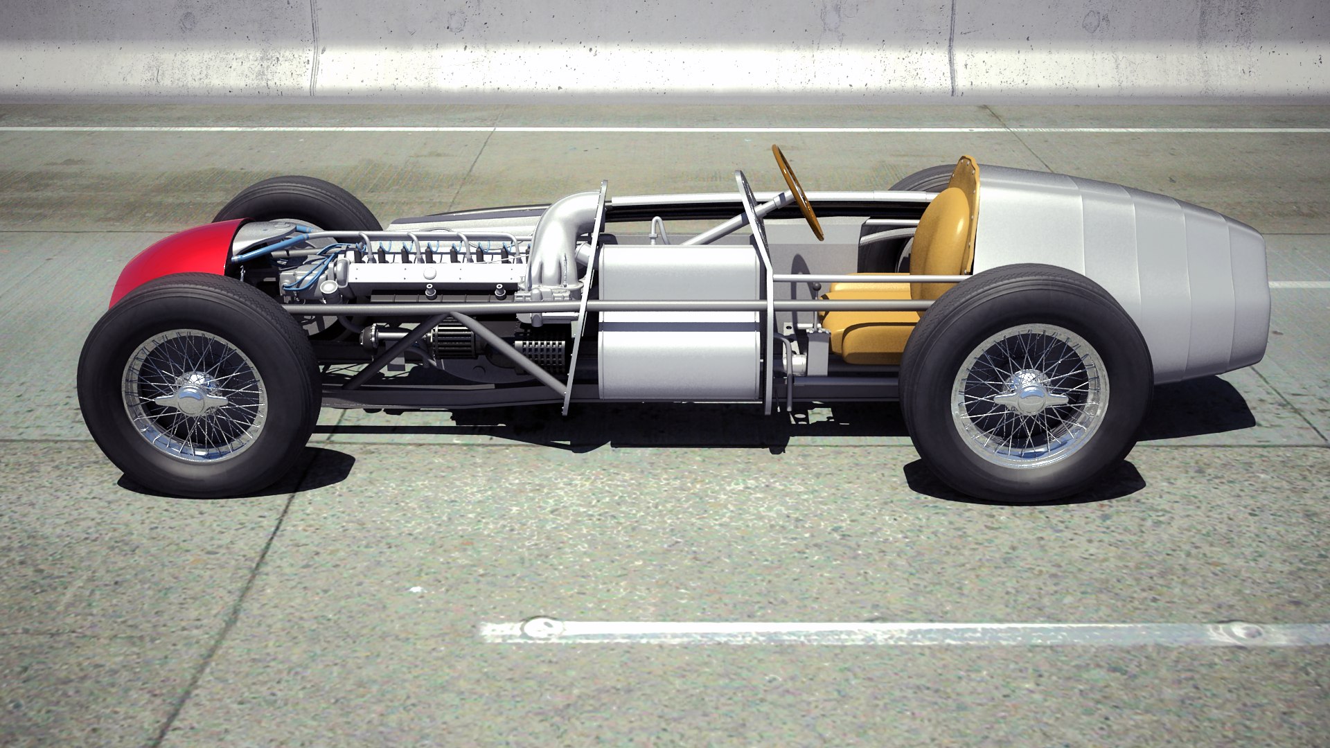 alfa romeo 158 159 3d obj