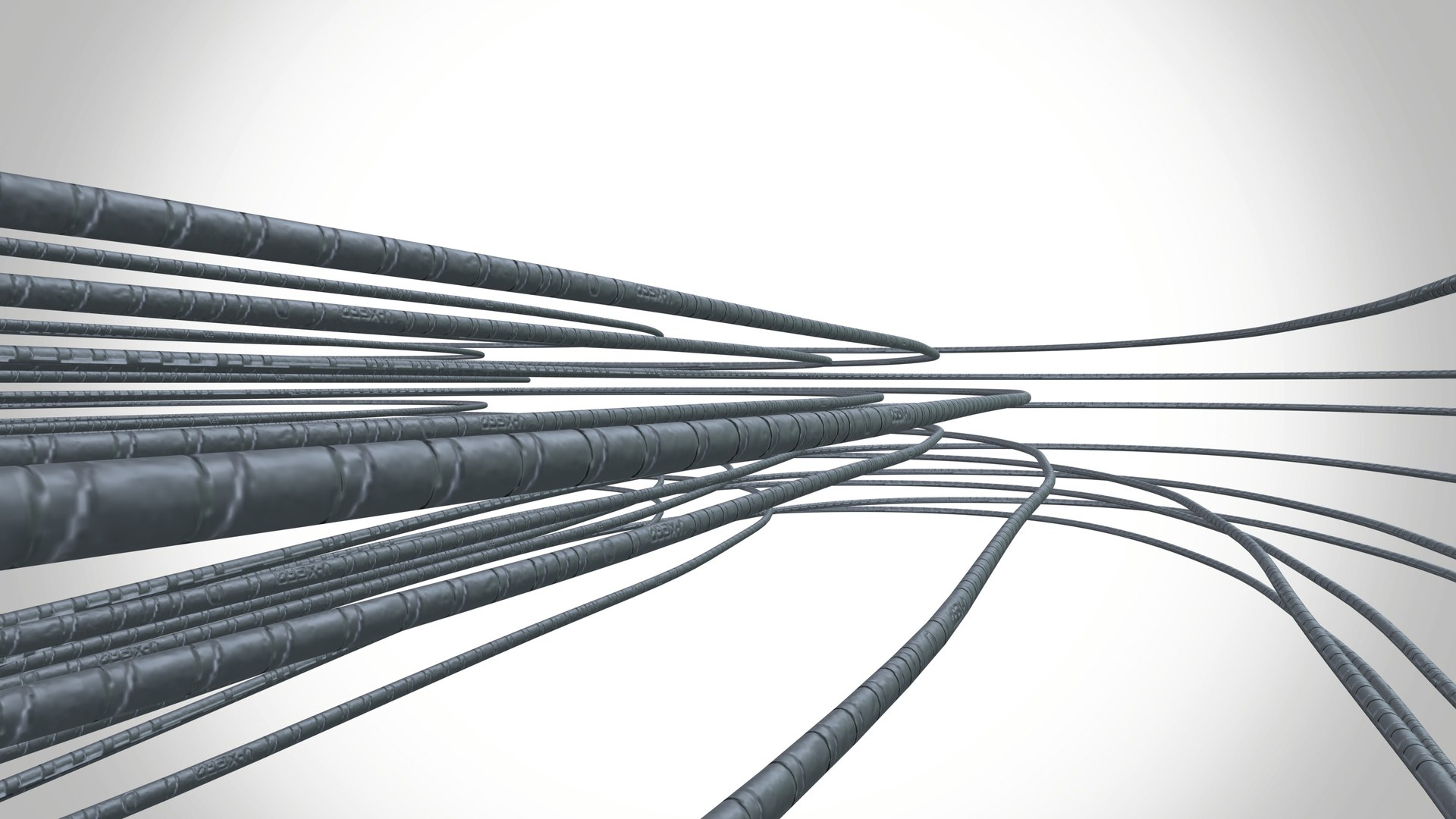 3D Steel Bars Model - TurboSquid 2264860