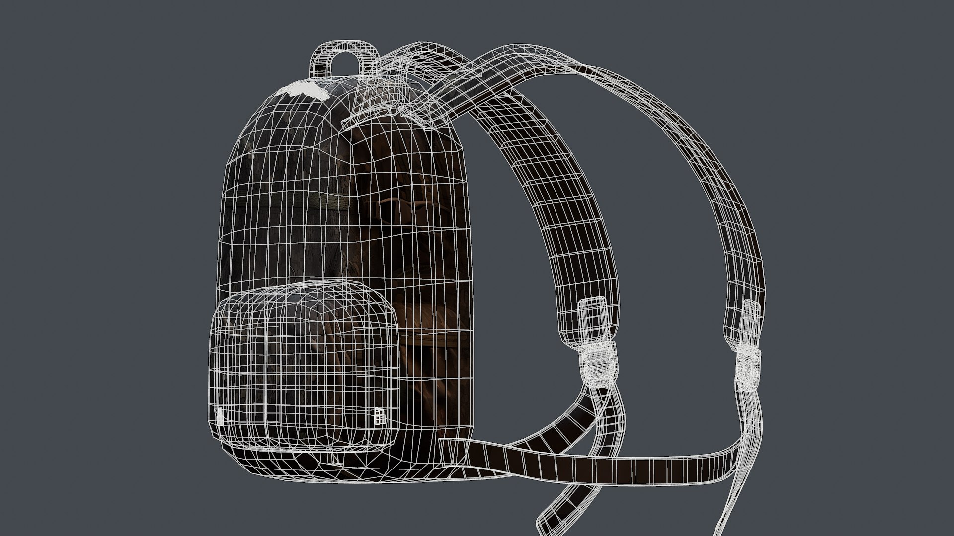 3D Backpack Camping Bag Baggage 3D Model - TurboSquid 2041951