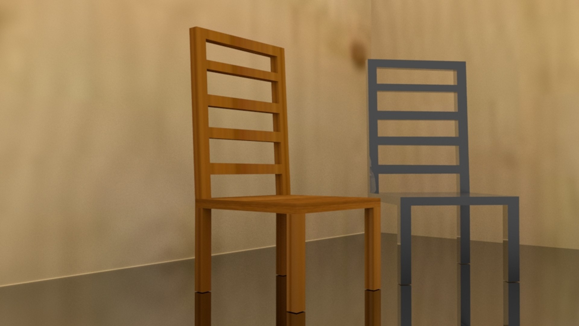 Chair Interior Basic 3D Model - TurboSquid 1256514