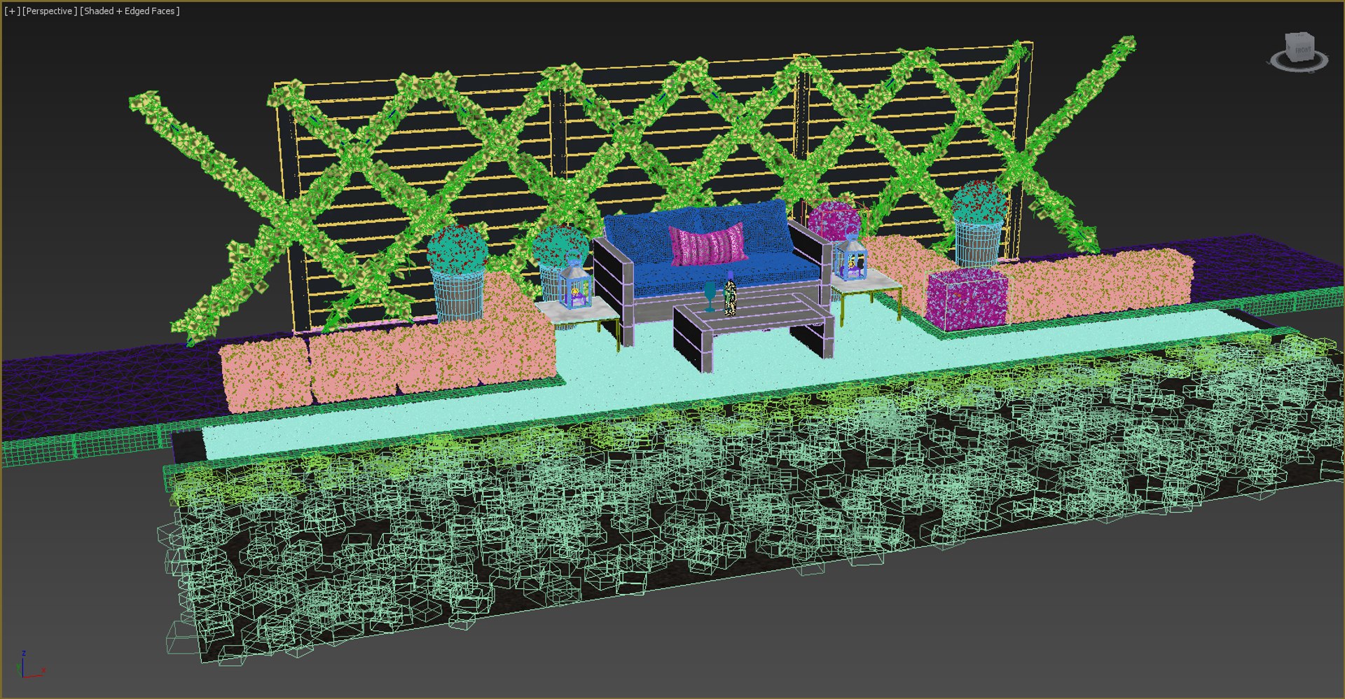 3D Model Rest Garden - TurboSquid 1170955