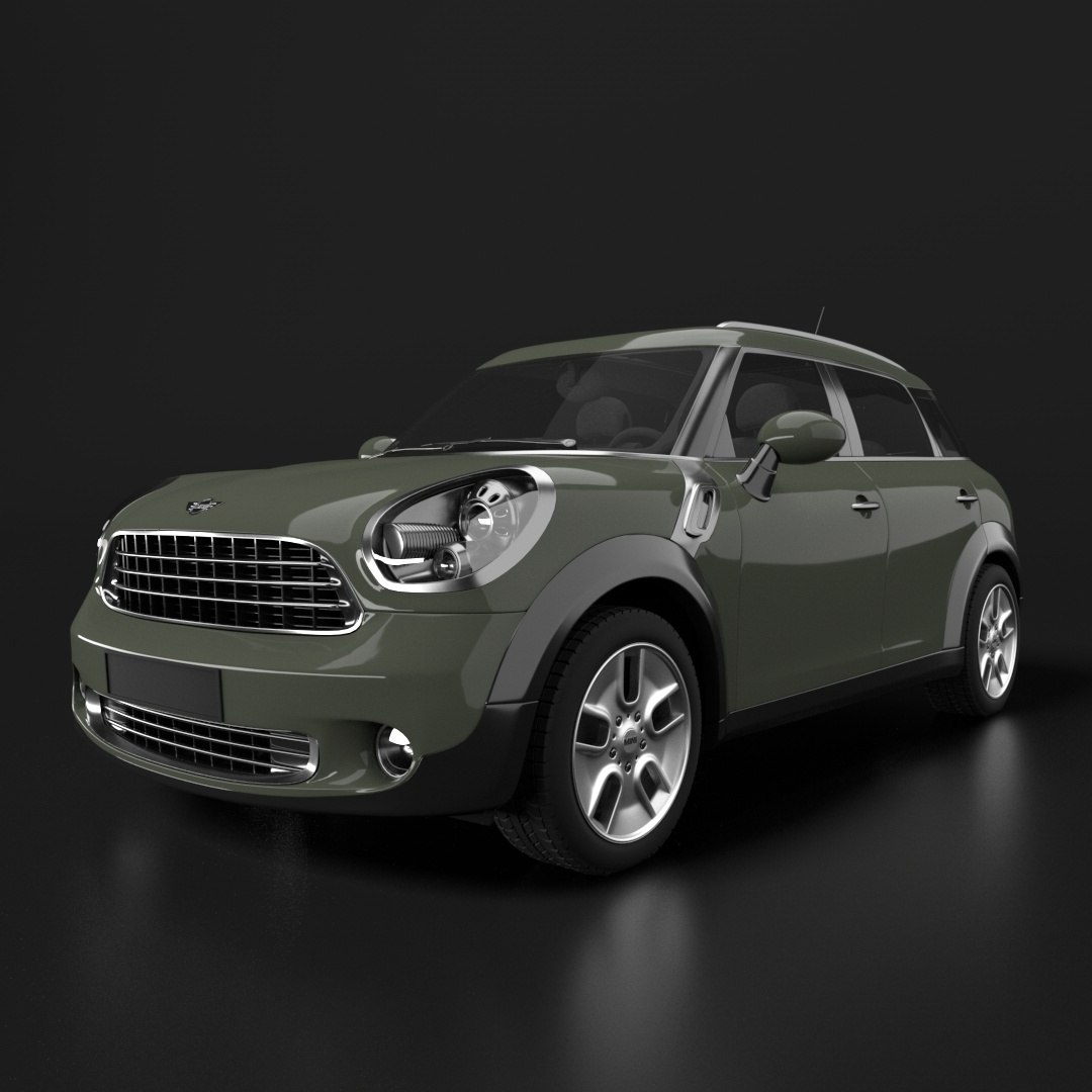 3D Mini Countryman Model - TurboSquid 2364921