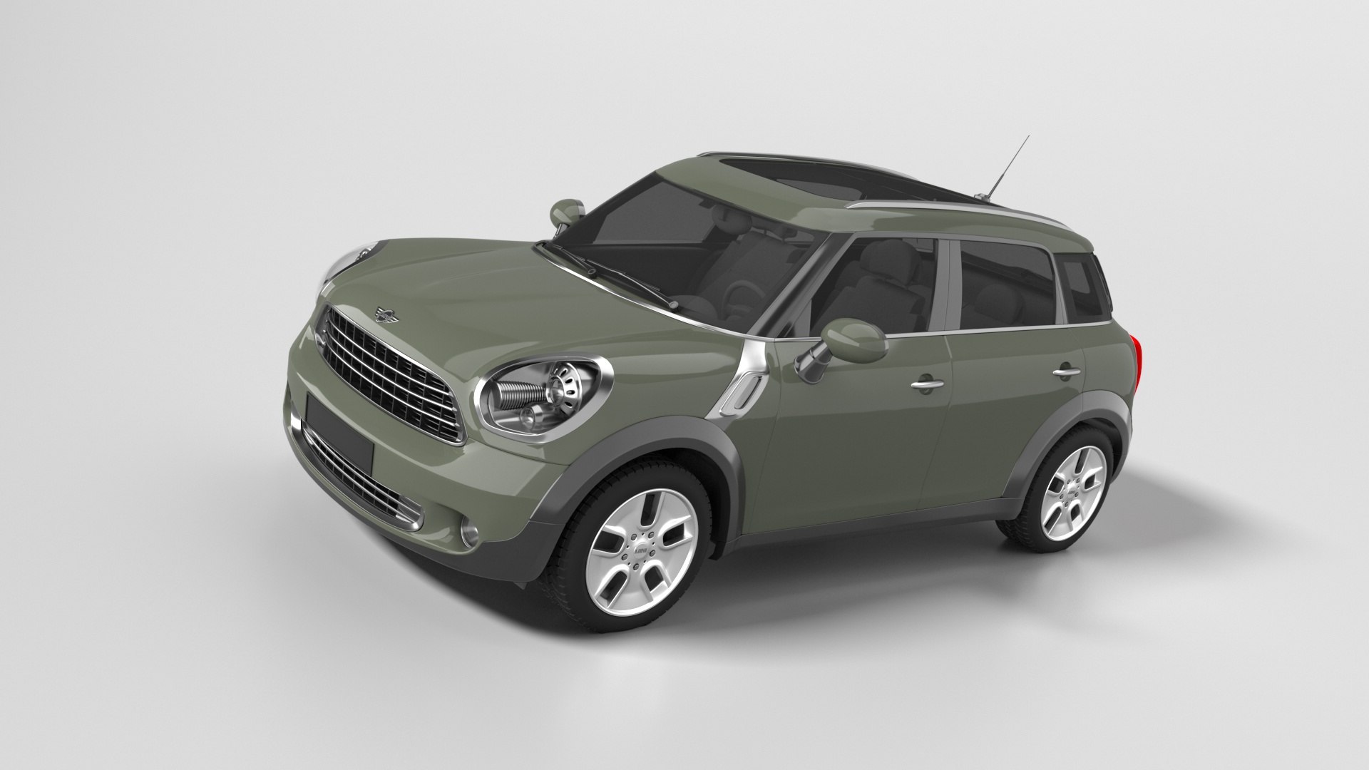 3D Mini Countryman Model - TurboSquid 2364921