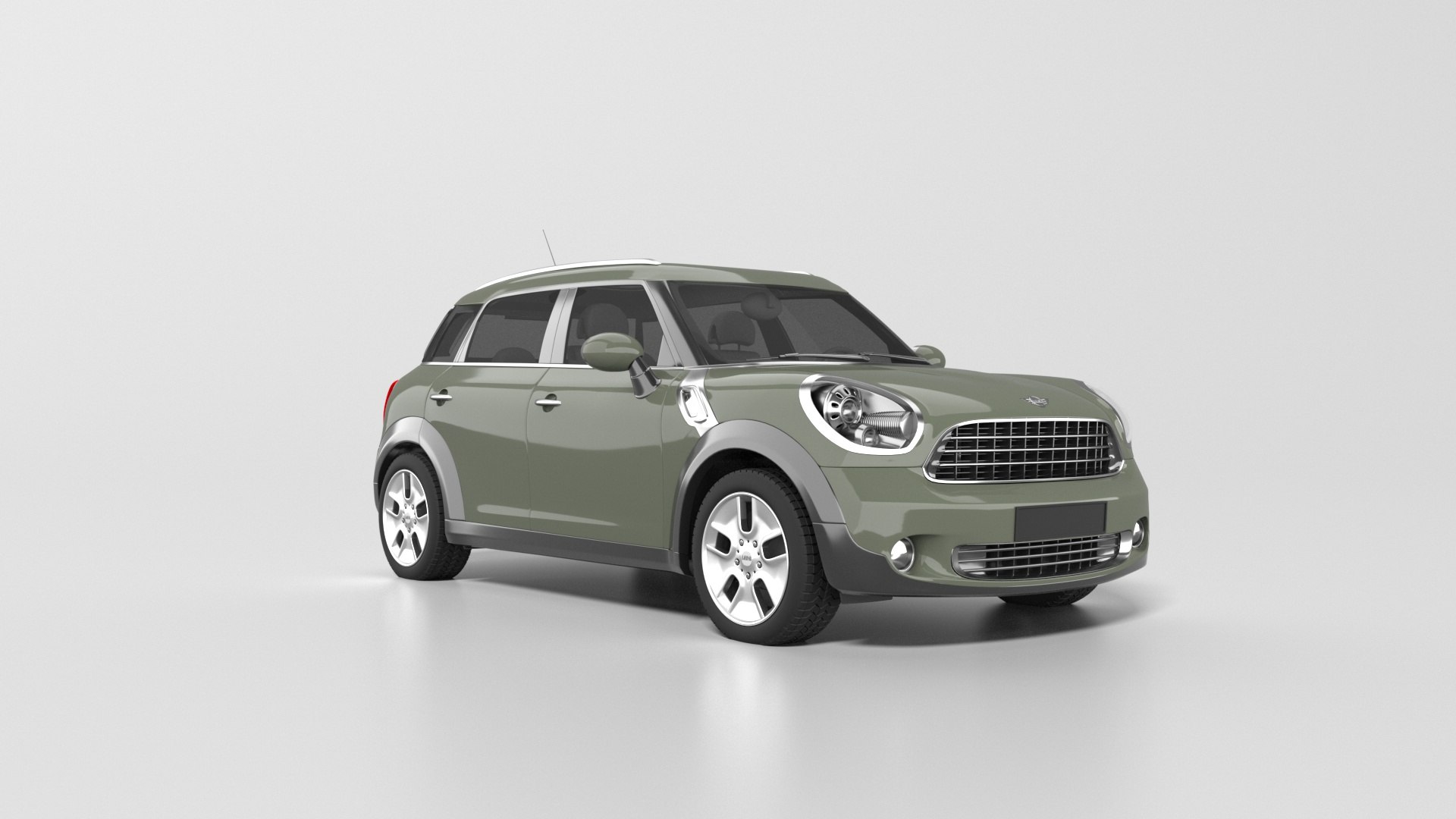 3D Mini Countryman Model - TurboSquid 2364921