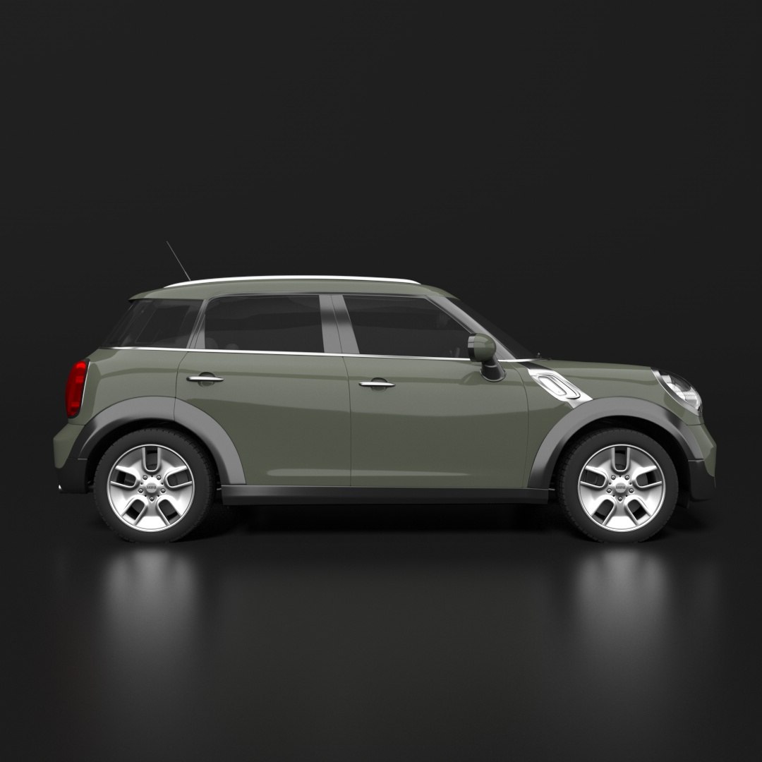 3D Mini Countryman Model - TurboSquid 2364921