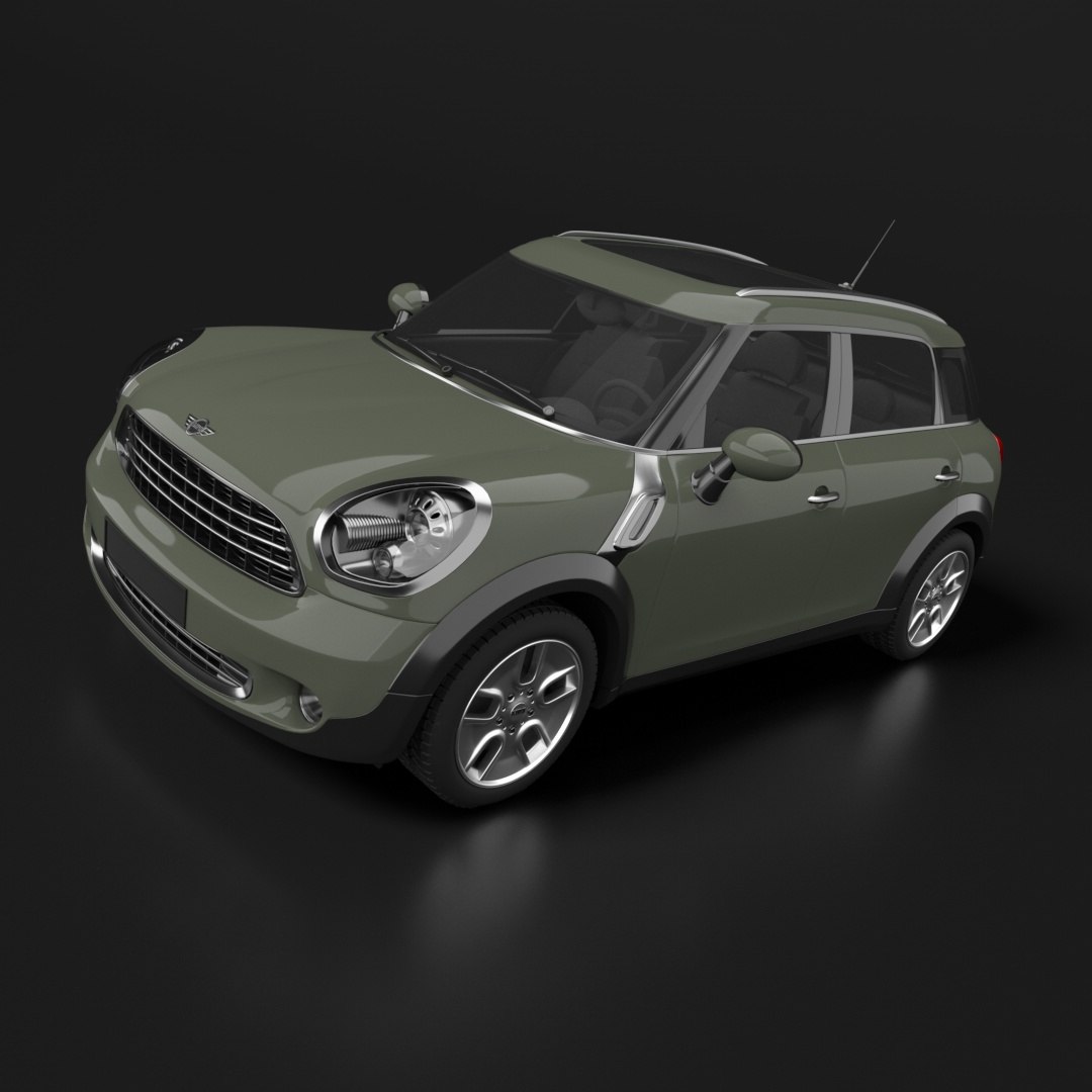 3D Mini Countryman Model - TurboSquid 2364921