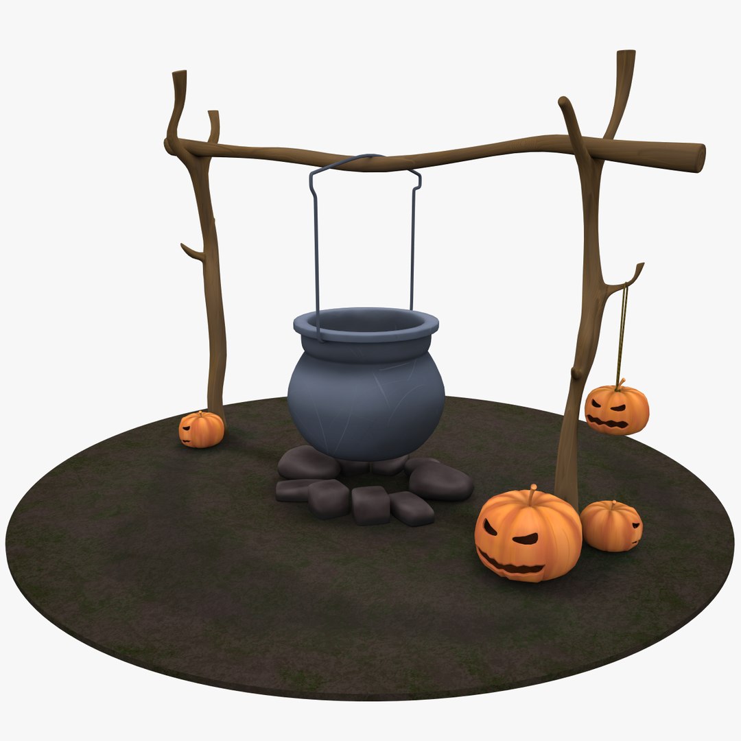 Halloween Decoration 3D Model - TurboSquid 1332978