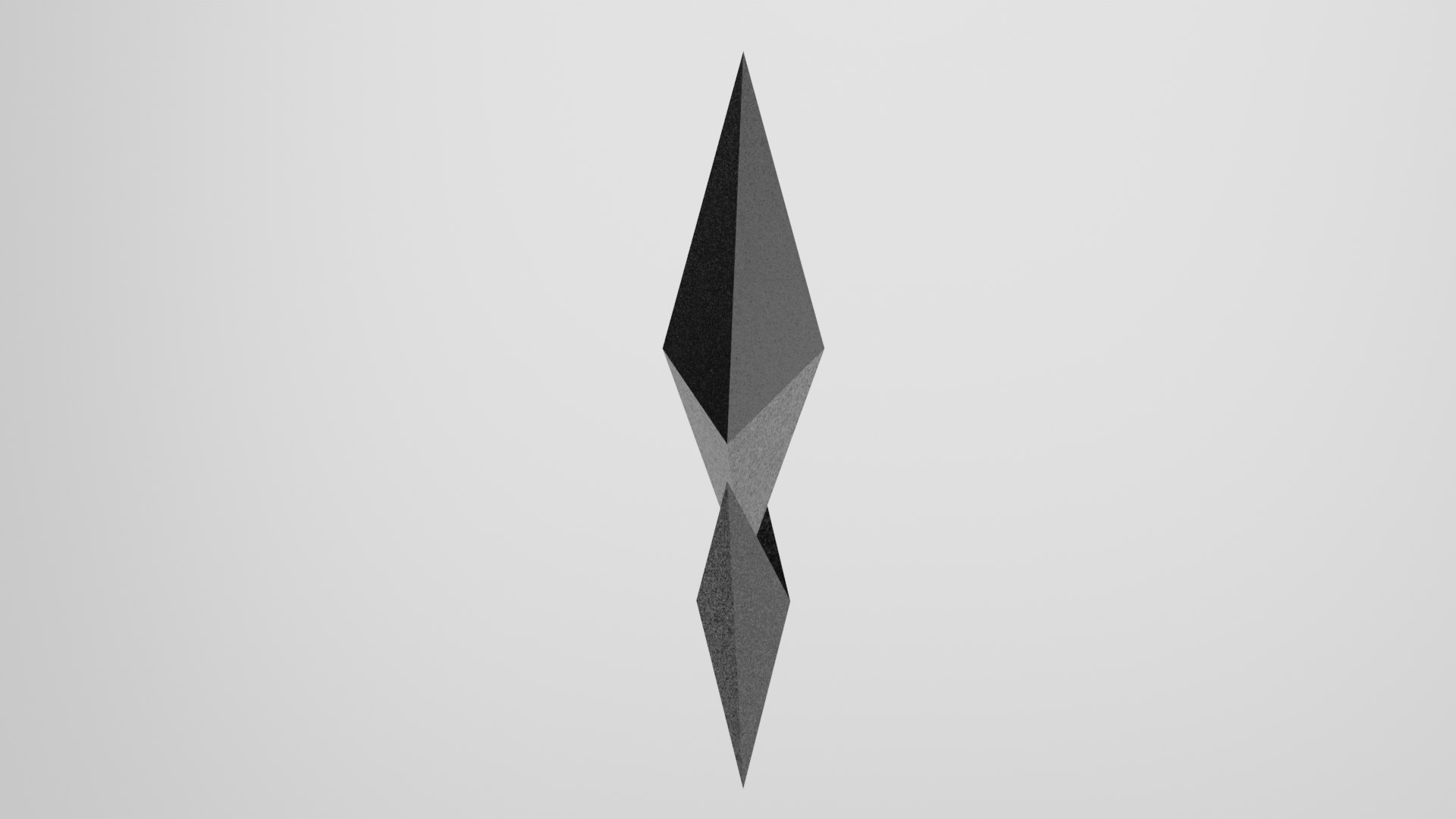 Ethereum Low-poly Dark 3D Model - TurboSquid 1853429
