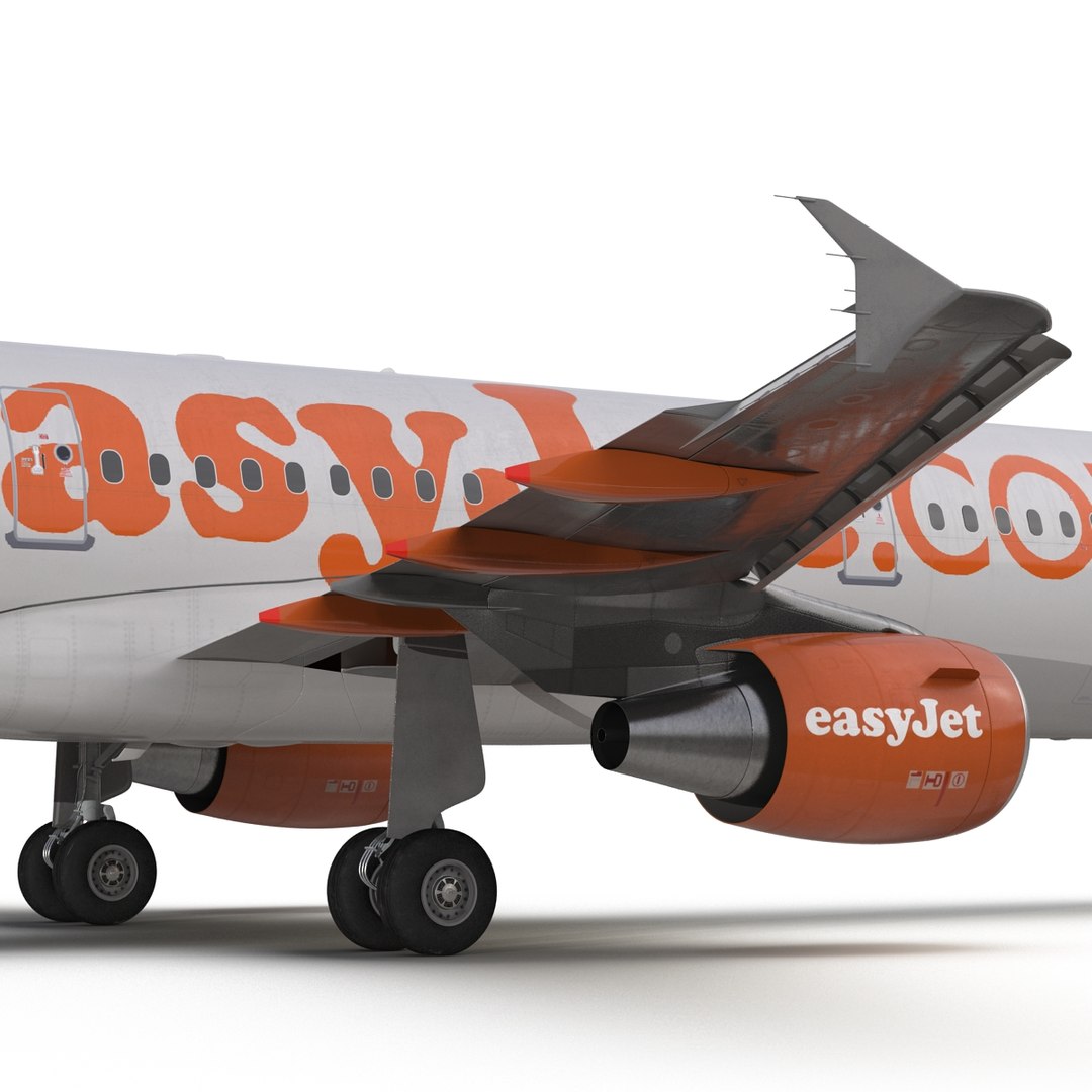 max airbus a321 easyjet rigged