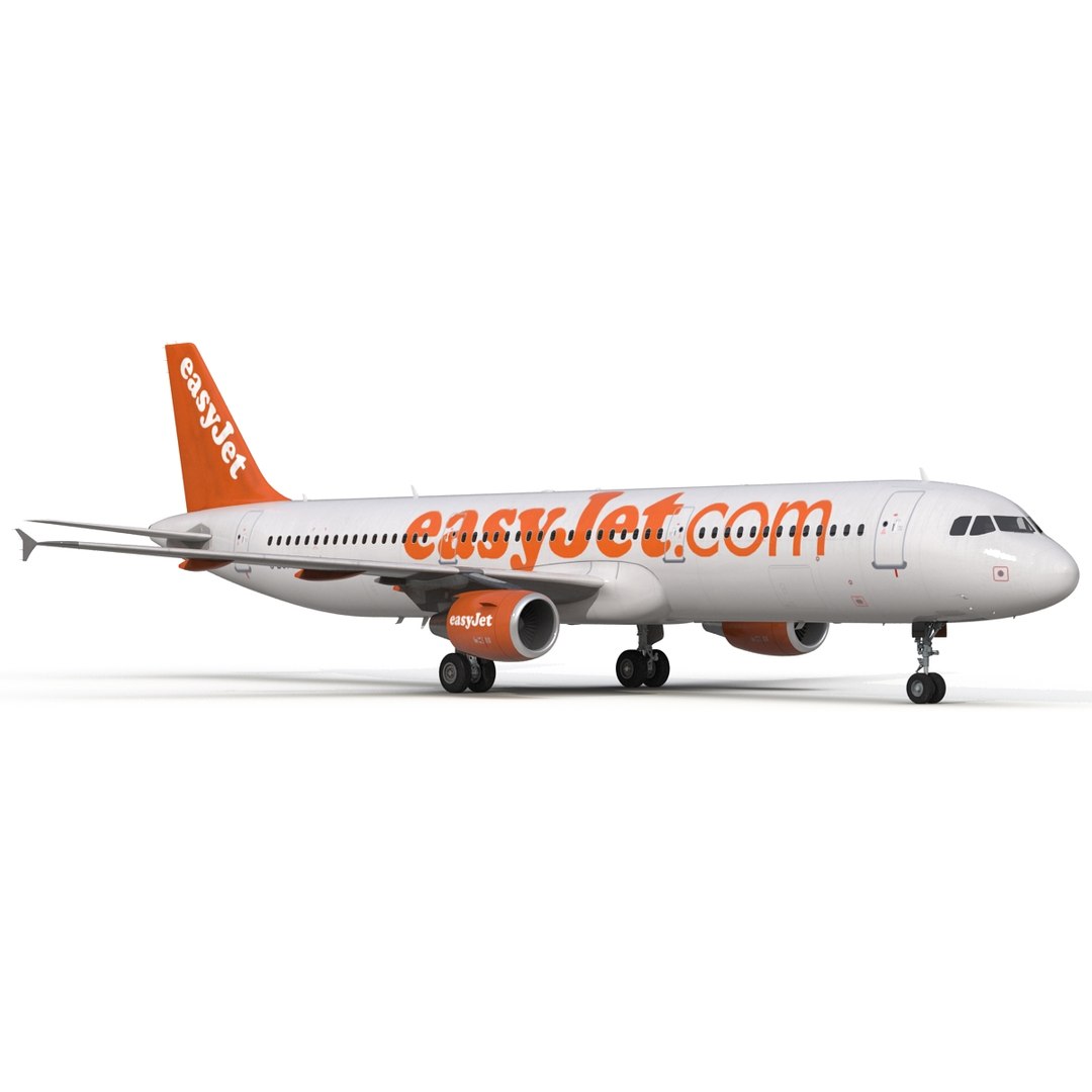 max airbus a321 easyjet rigged