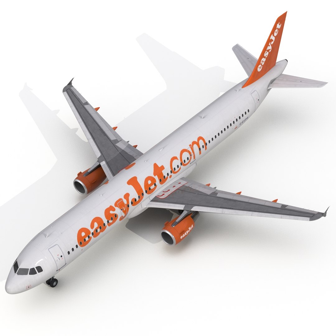 max airbus a321 easyjet rigged