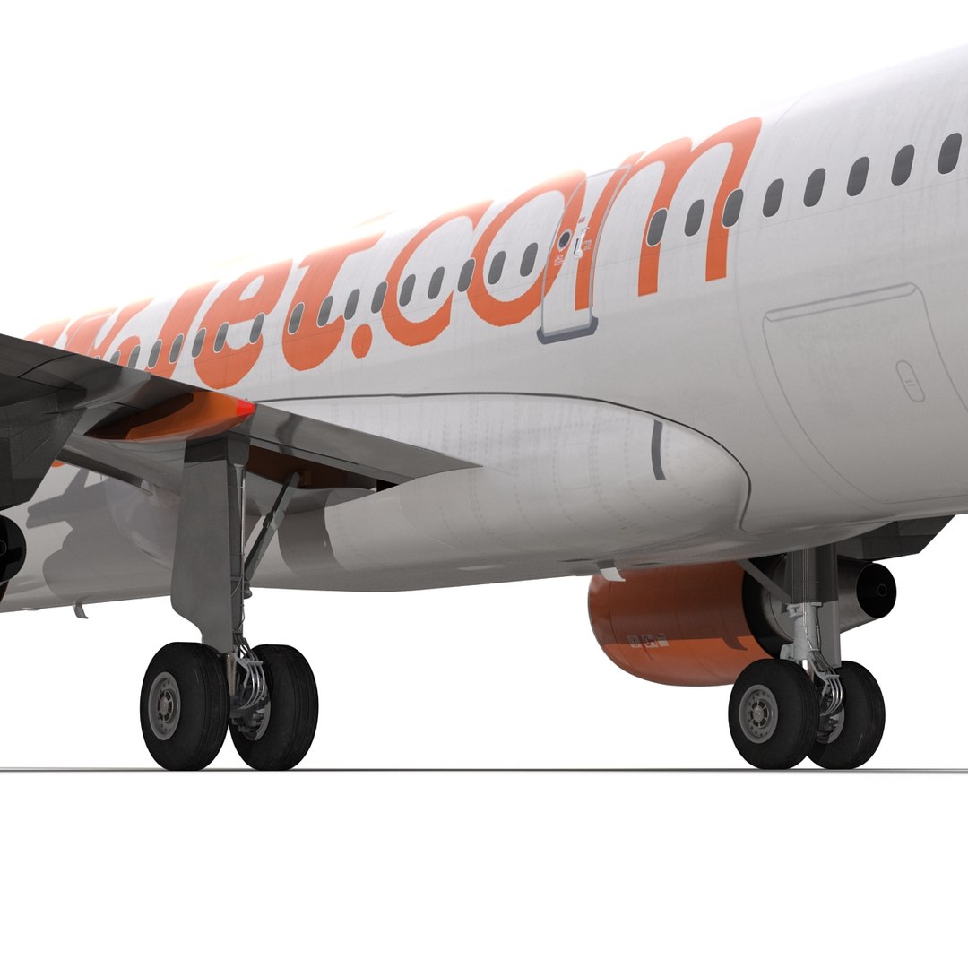 max airbus a321 easyjet rigged