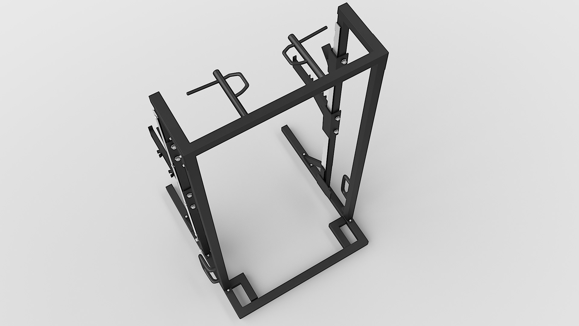 3D Model Generic Olympic Half Rack - TurboSquid 2133108