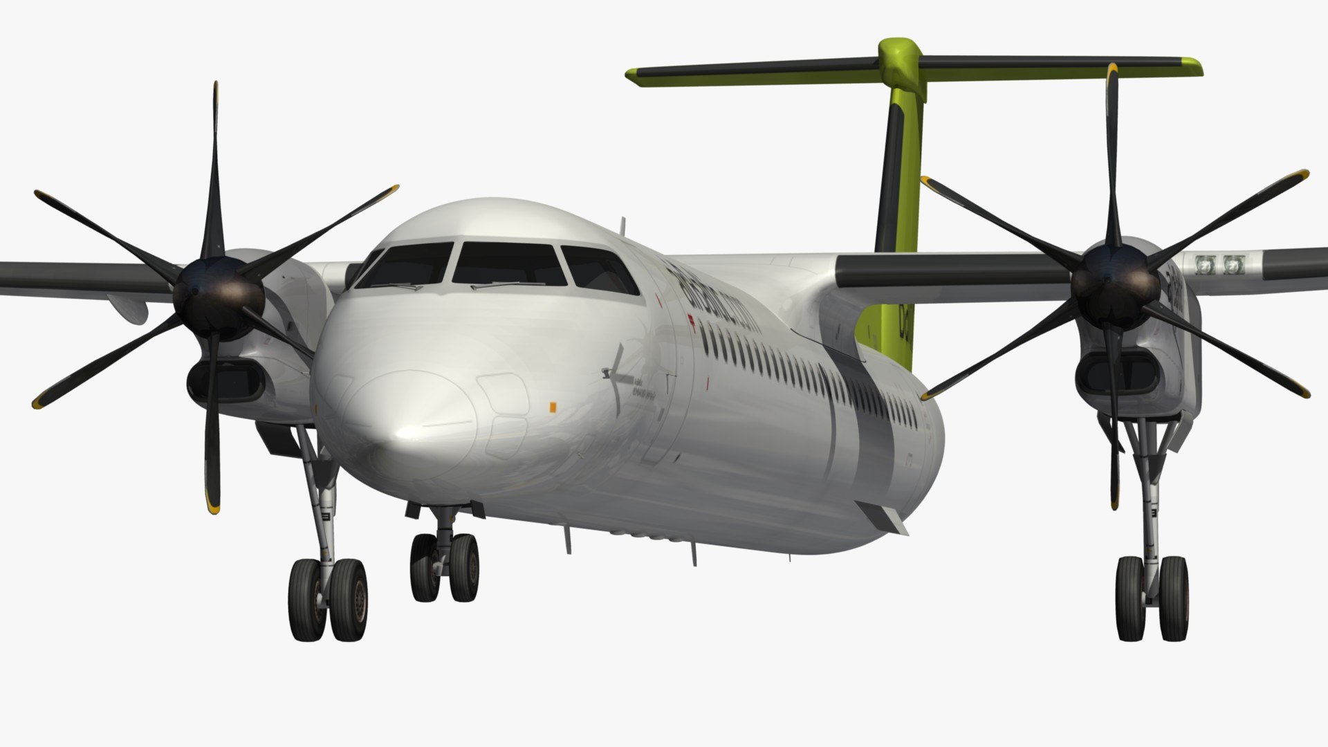 3D model bombardier dash q400 air | 1143846 | TurboSquid