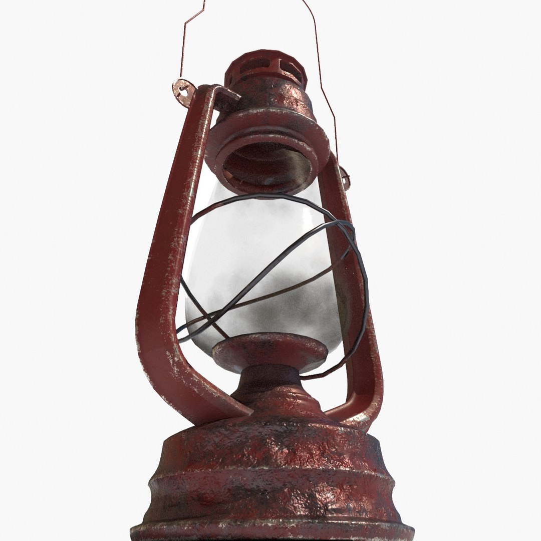 3D Old Lamp - TurboSquid 1906660
