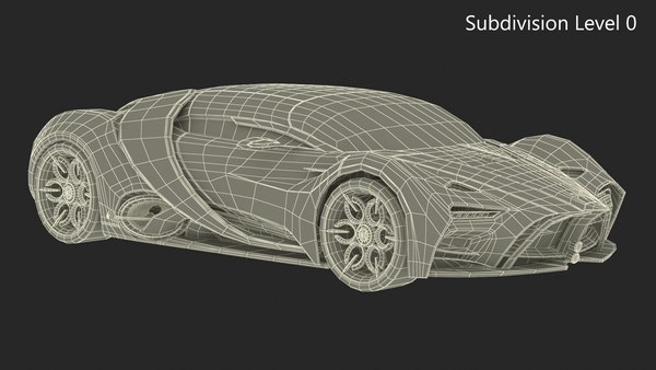modelo 3d Superdeportivo Hyperion XP-1 - TurboSquid 2161286