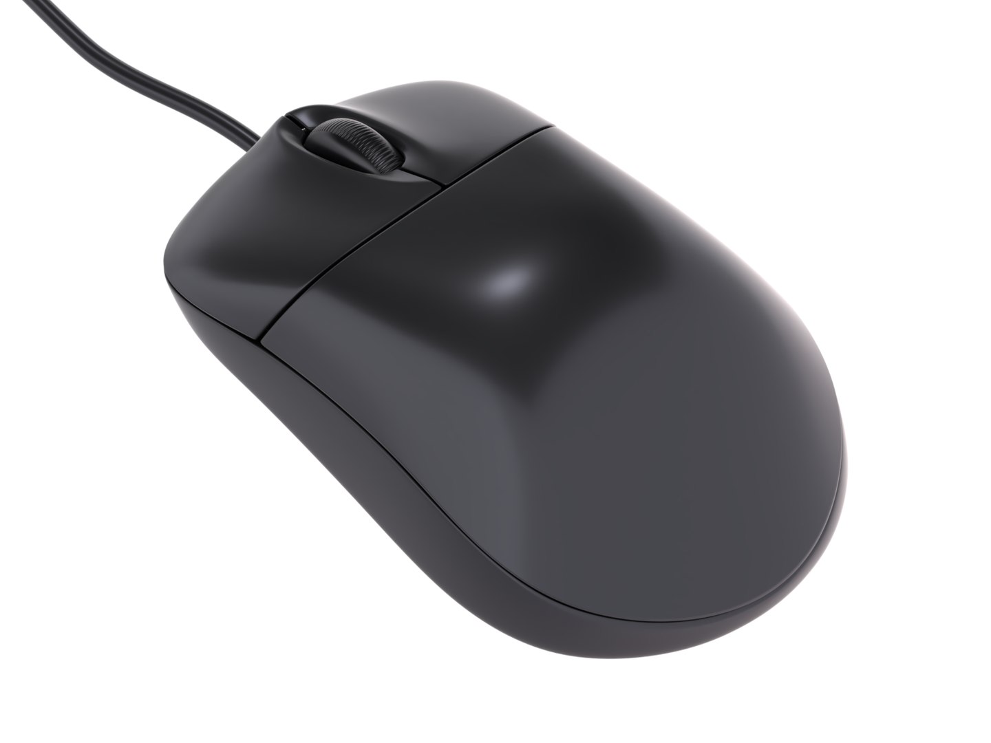 Computer mouse plug 3D model - TurboSquid 1337118