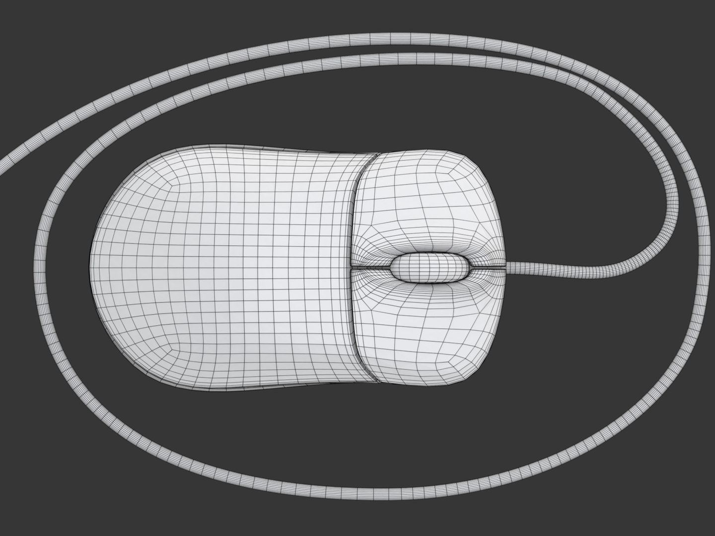 Computer mouse plug 3D model - TurboSquid 1337118