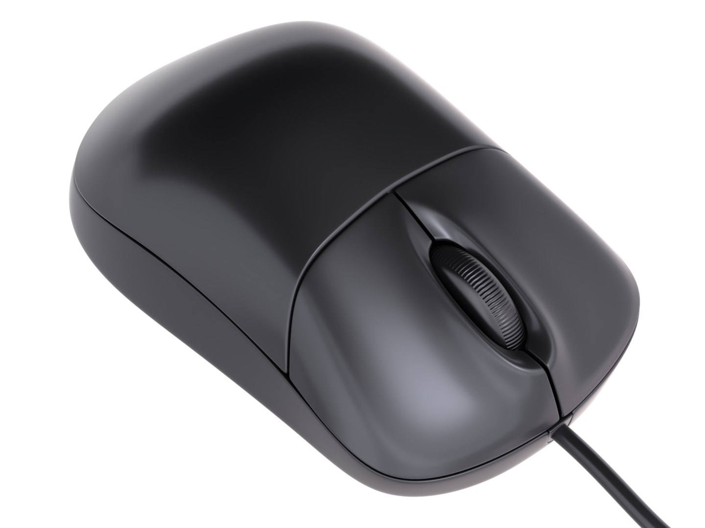 Computer mouse plug 3D model - TurboSquid 1337118
