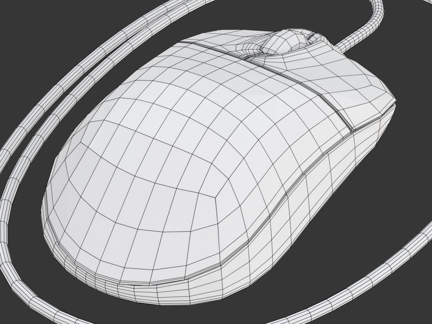 Computer mouse plug 3D model - TurboSquid 1337118