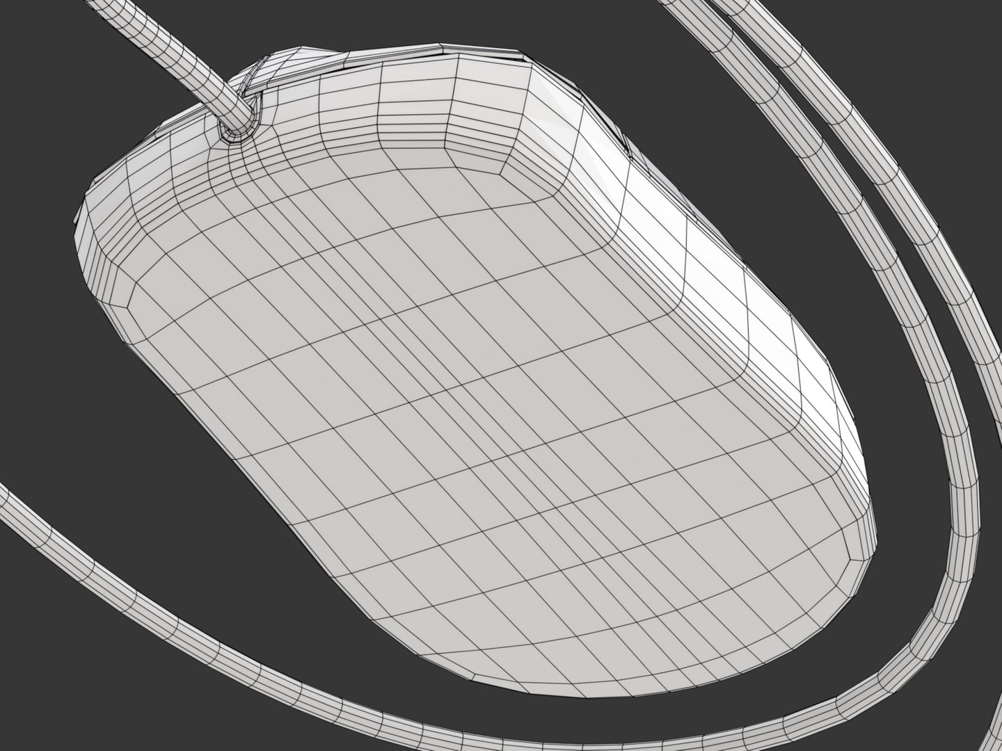 Computer mouse plug 3D model - TurboSquid 1337118