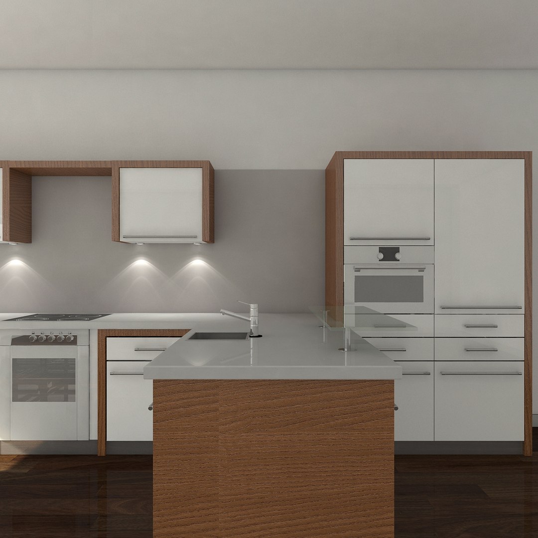 Kitchen 3d Obj