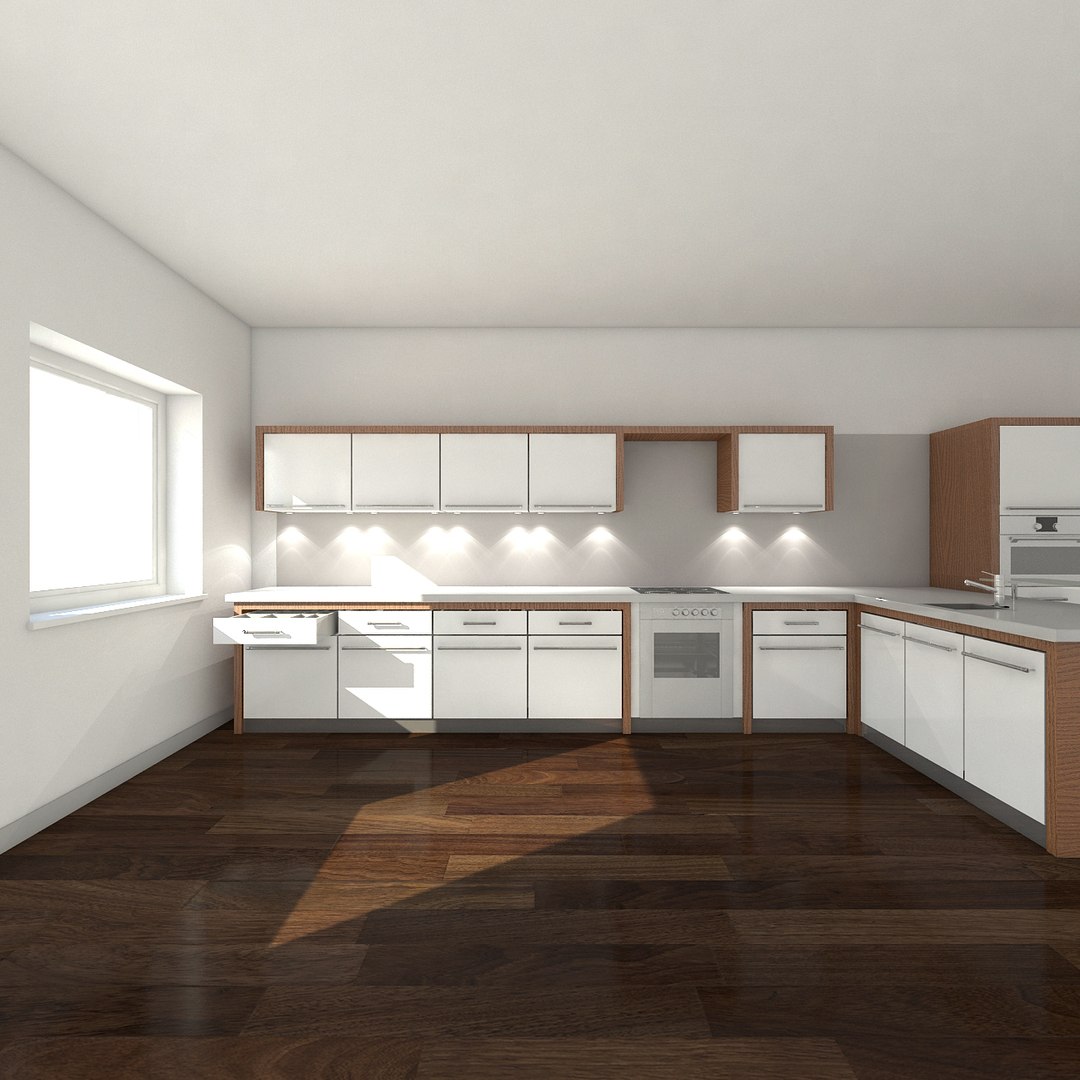 Kitchen 3d Obj