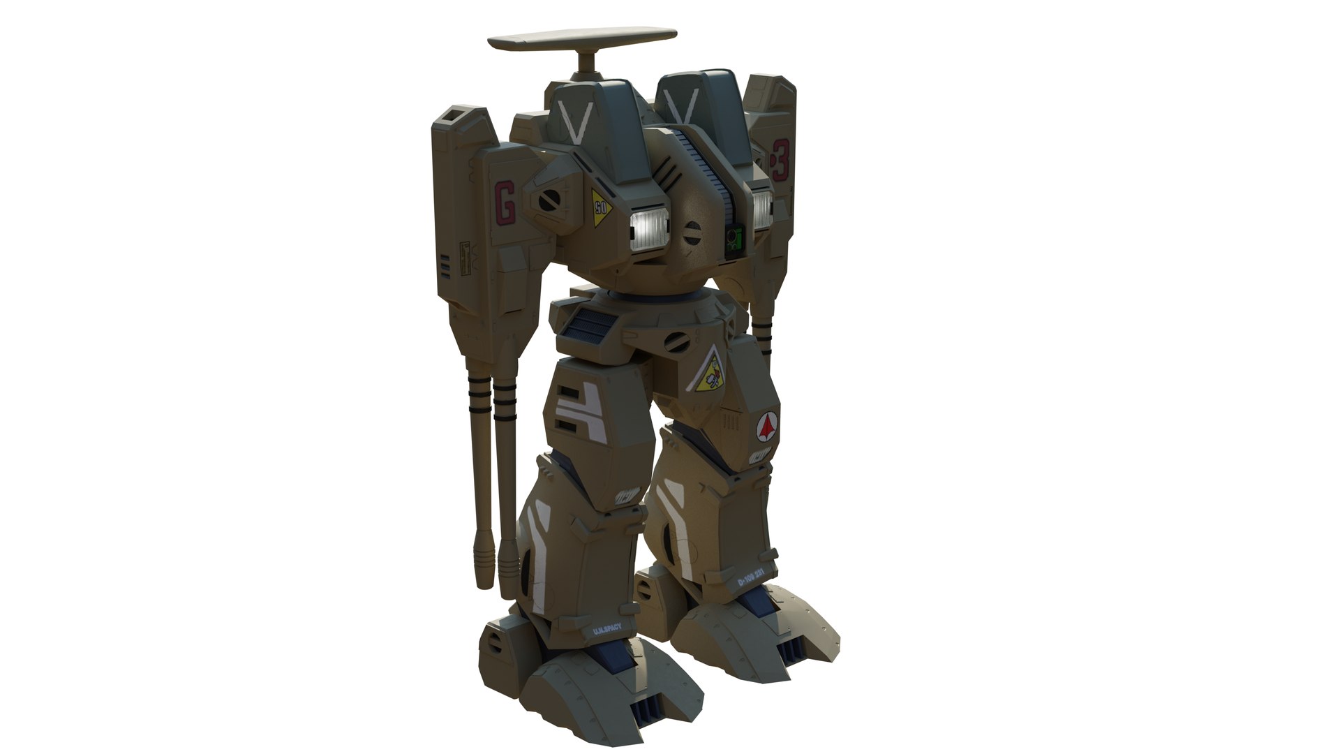 3D Model ADR-04-Mk X Defender - TurboSquid 2125562