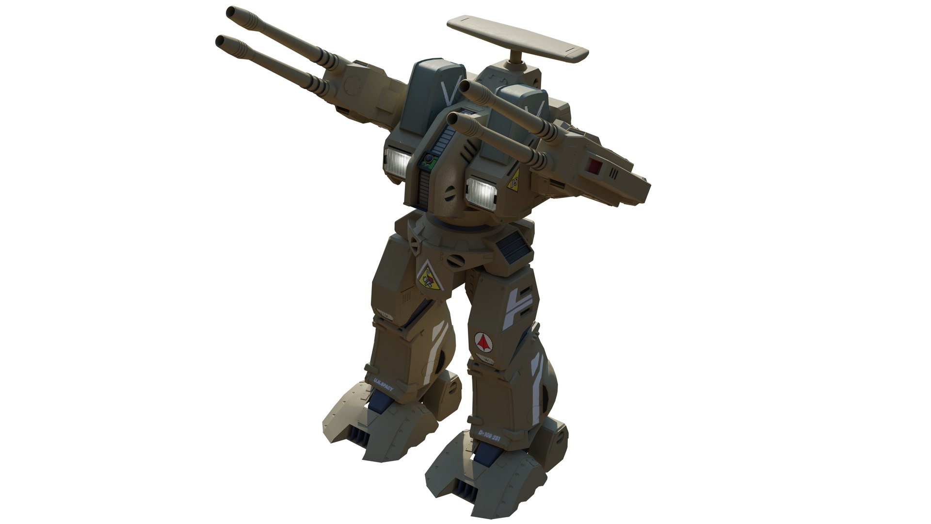 3D Model ADR-04-Mk X Defender - TurboSquid 2125562