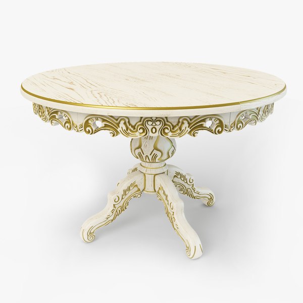 table classics oak 3d model
