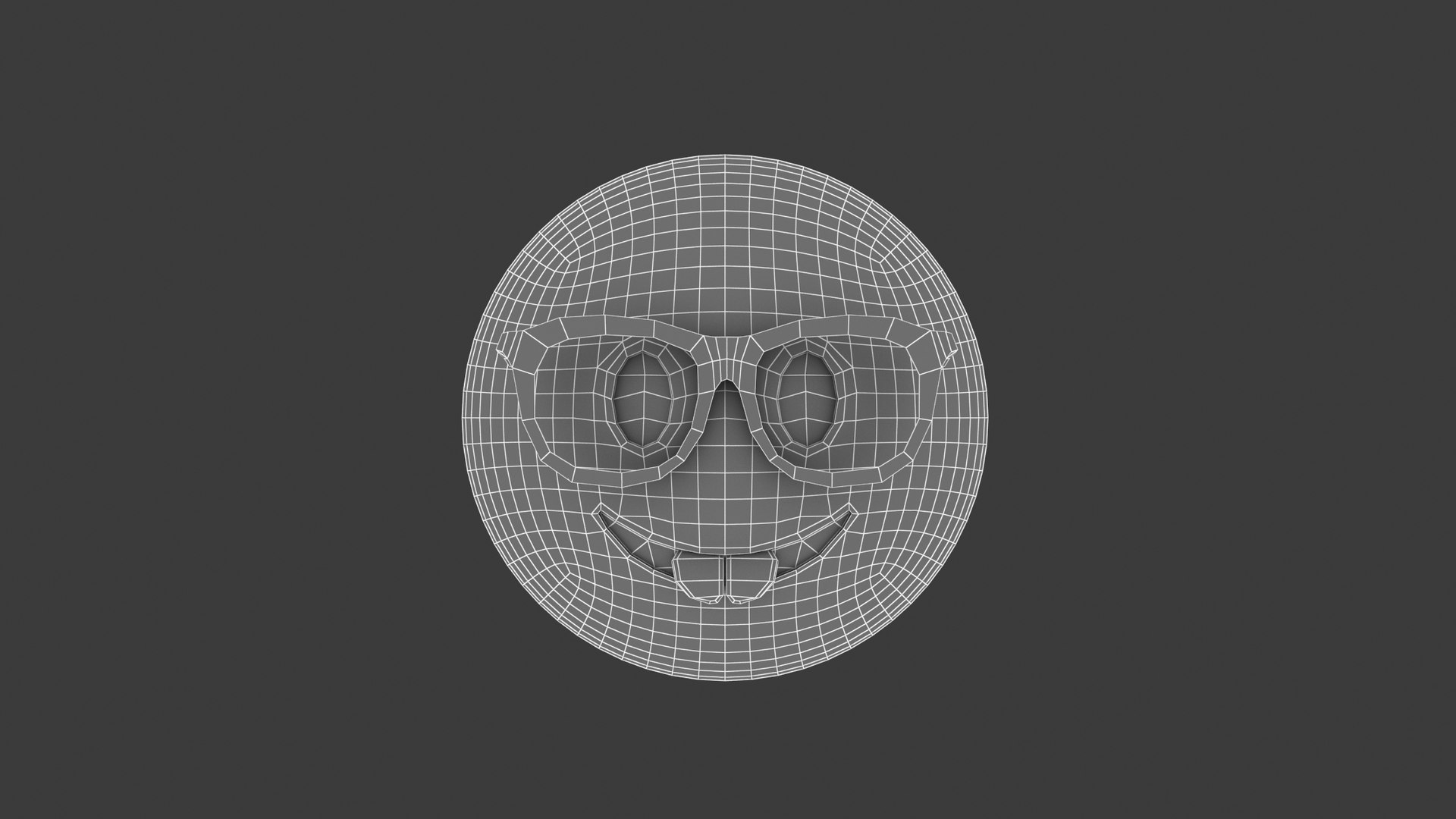 3D Apple Nerd Face - TurboSquid 1765186
