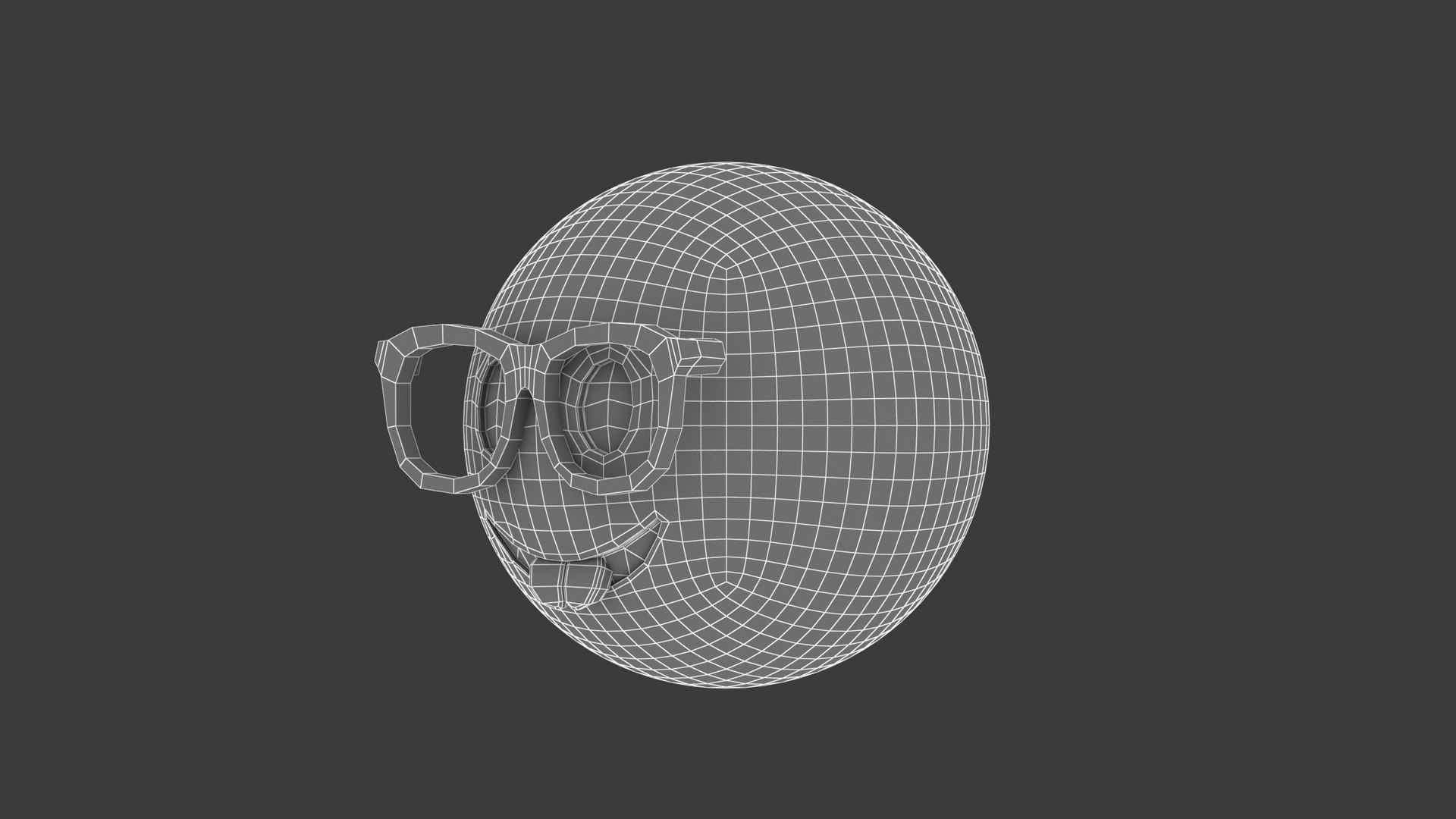 3D Apple Nerd Face - TurboSquid 1765186